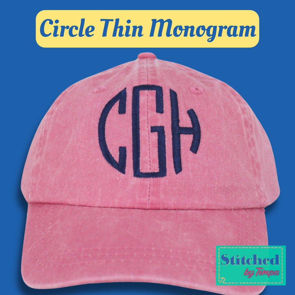Monograms Available – Stitched by Tempa